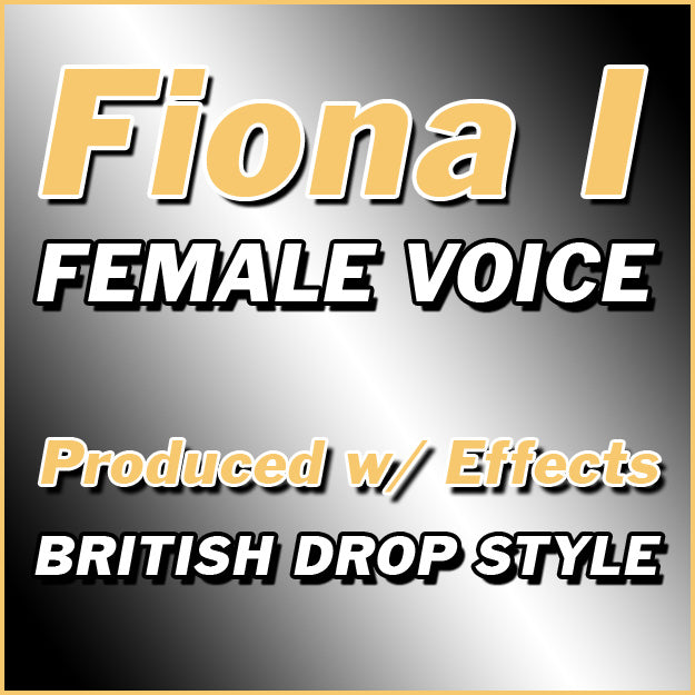 Fully Custom Produced Radio and DJ Drops - Fiona I